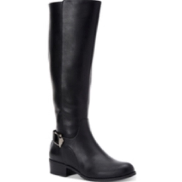 Lands' End | Shoes | Lands End Wide Calf Fit Stretch Riding Boots ...